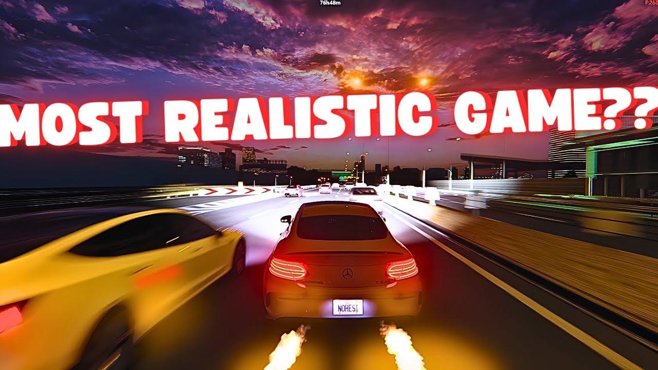 You Have to Try This Highway Racing & Drifting Game (No Hesi) l G29 ...