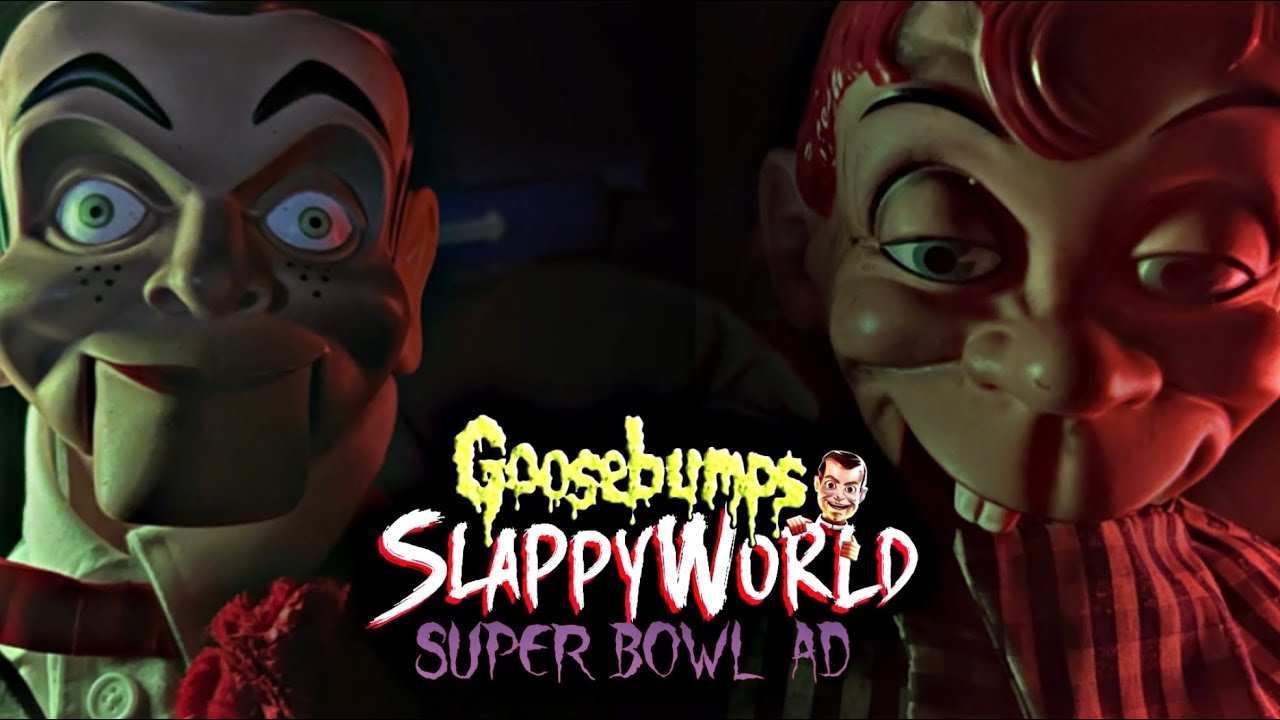 Goosebumps Slappy world | super bowl tv spot - YouTube