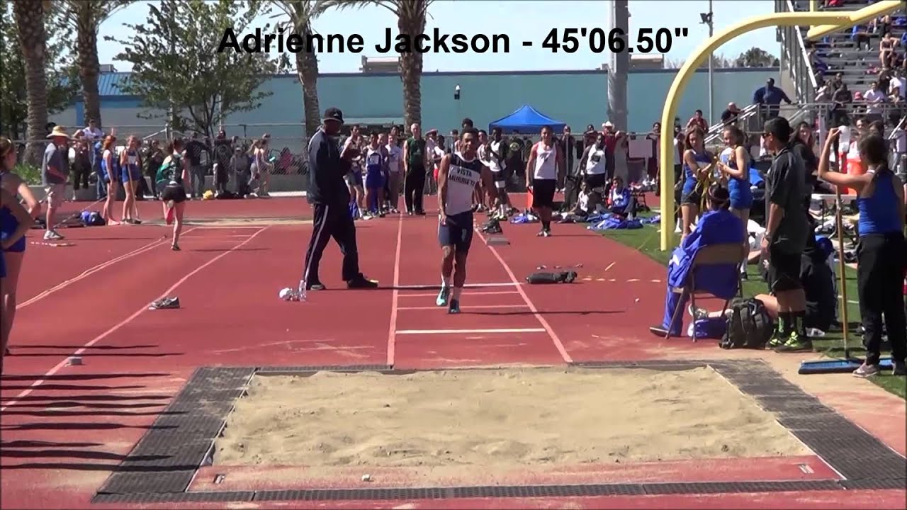 2014 Chet Nicholson Relays - Large Schools Boys - Triple Jump Relay ...
