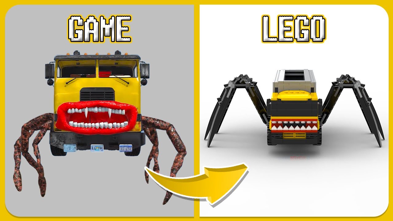 Truck Eater VS Lego | All Eat Monster | Guess The Eater MONSTER'S VOICE ...