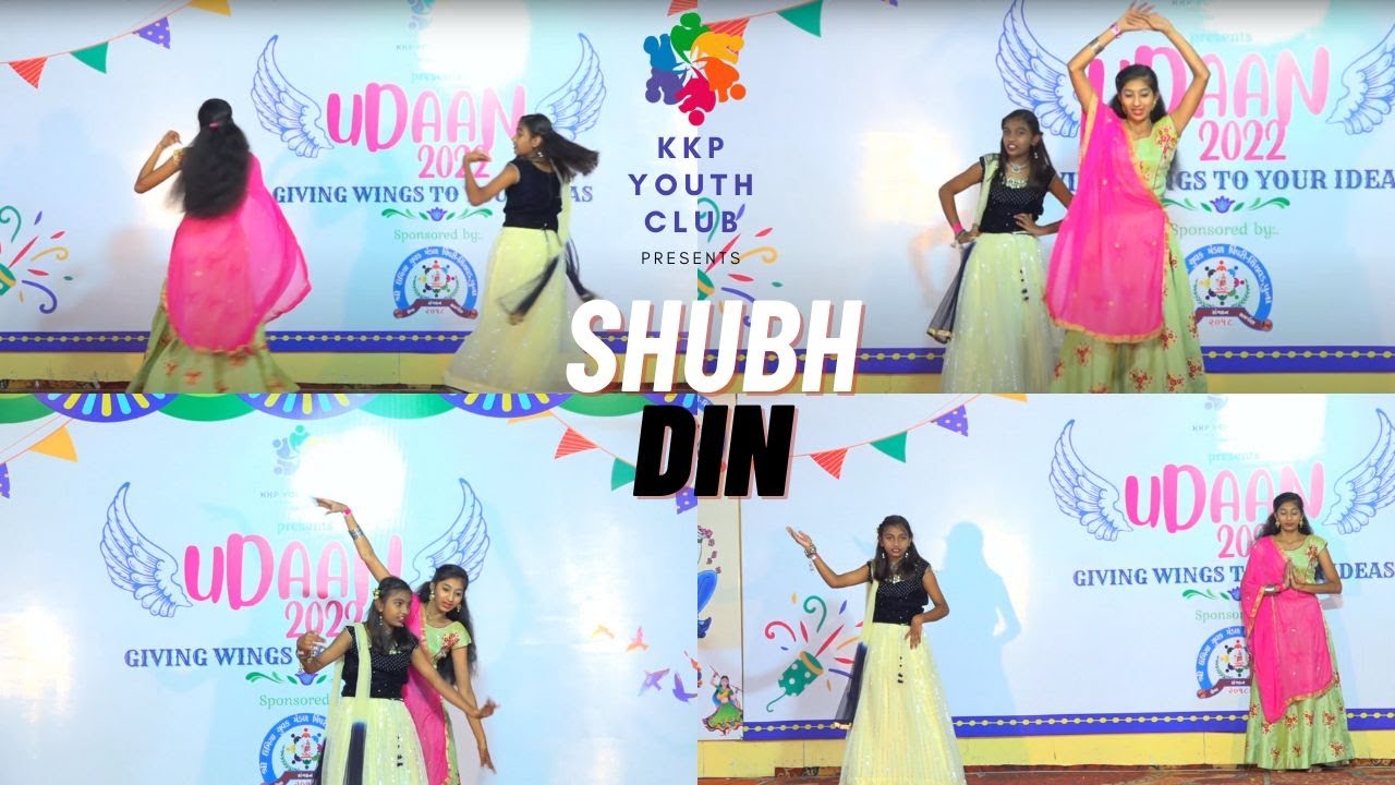 Aayo Re Shubh Din Aayo | Dance performed by Kruti and Mahi - YouTube