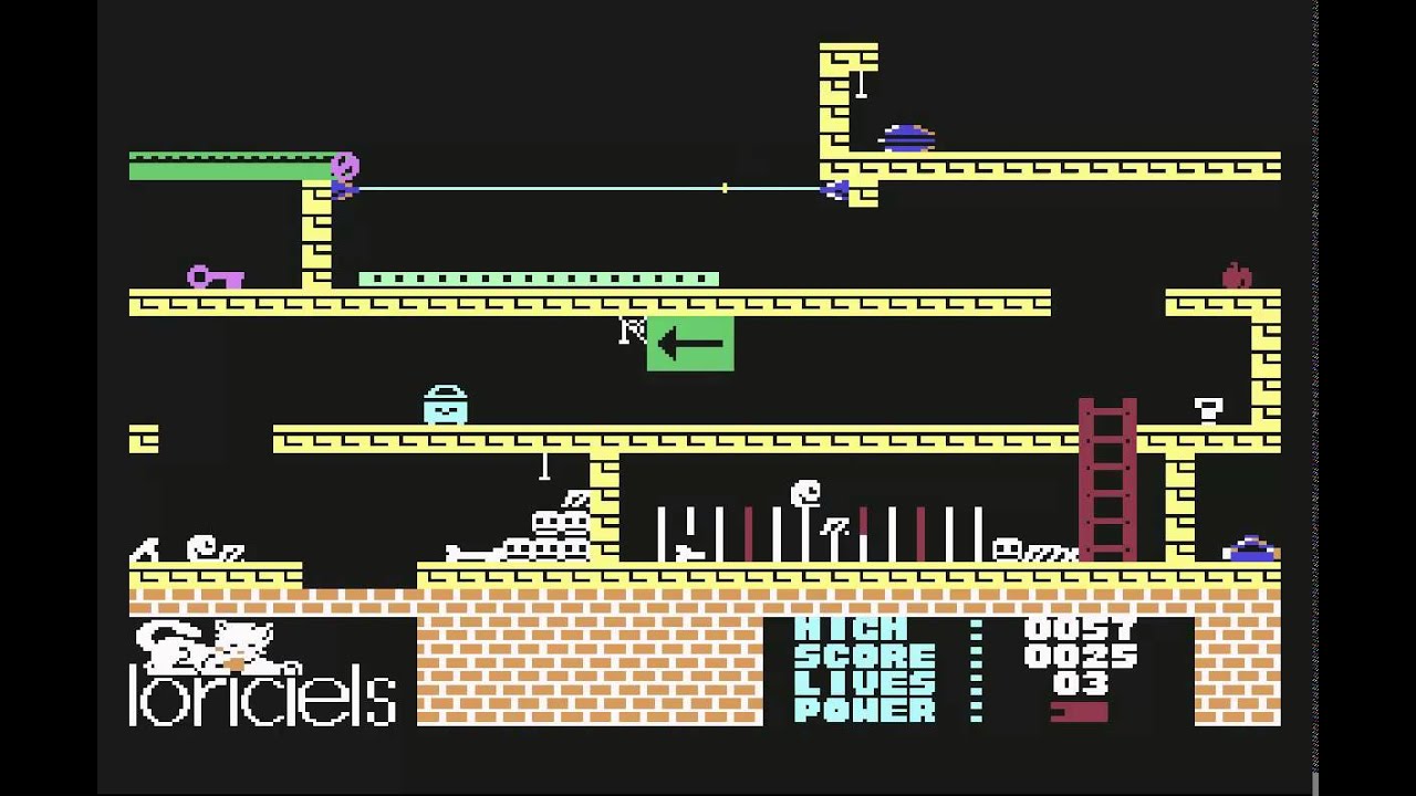 Game of the day 1113 Infernal runner (ひどいランナー) Loriciels Ltd. 1985 ...