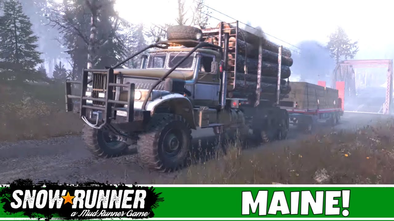 SNOWRUNNER is HERE | Episode 240 | Russian Trucks Logging - YouTube