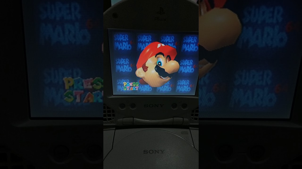 Mod Psone raspberry pi con lcd Sony - YouTube