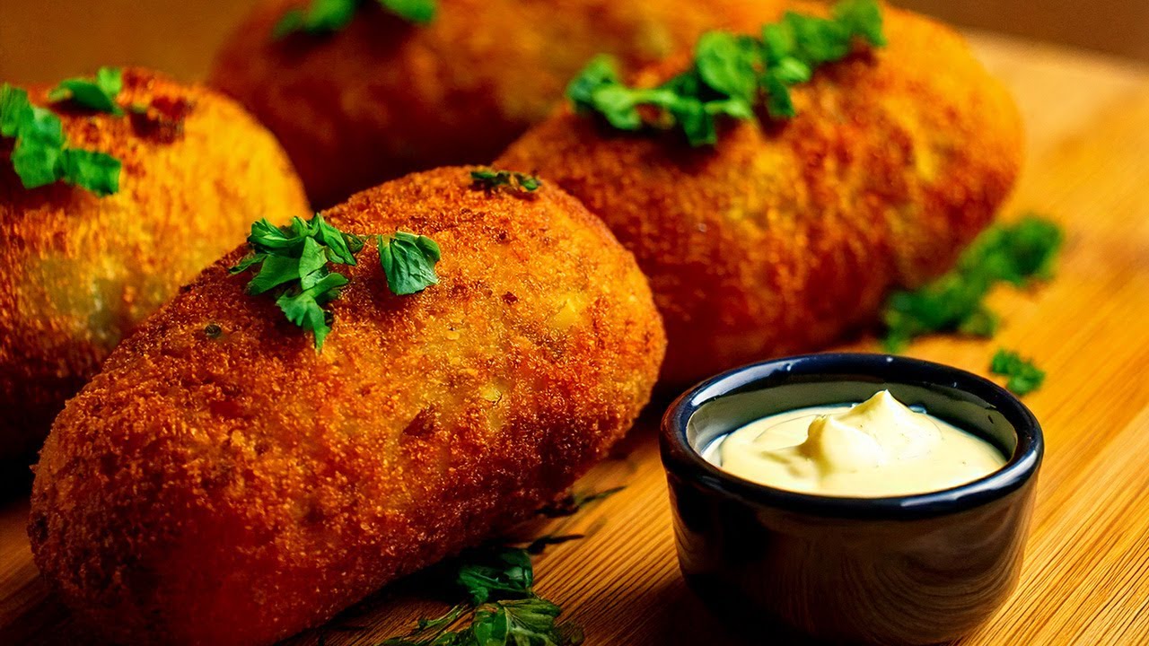 Tasty Potato Bombs Recipe - With an unusual filling! - YouTube