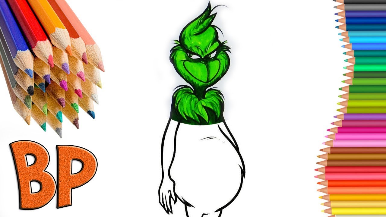 Гринч 2018 Как нарисовать Гринча похитителя Рождества The Grinch