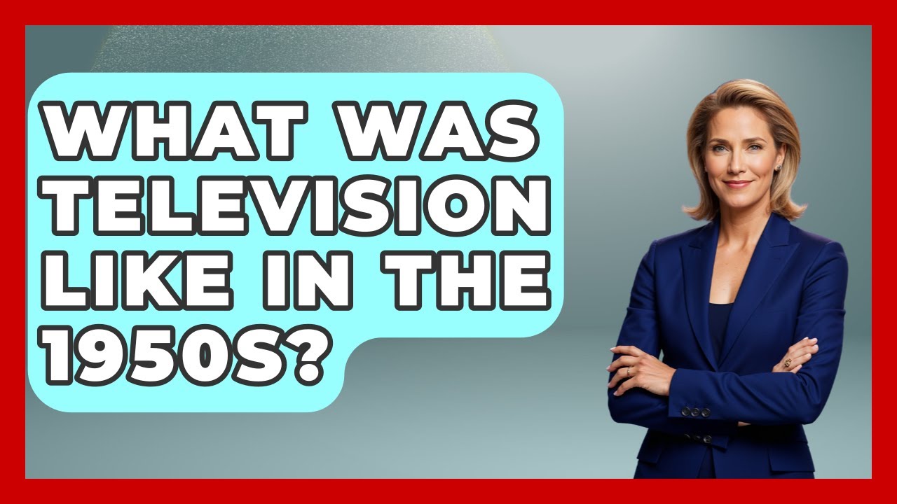What Was Television Like In The 1950s? - Im a 50s Baby - YouTube