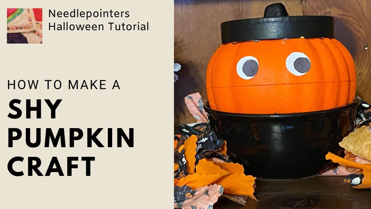 Shy Pumpkin Craft Tutorial - YouTube