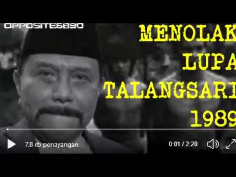 Kesaksian tragedi Talangsari 1989 - YouTube
