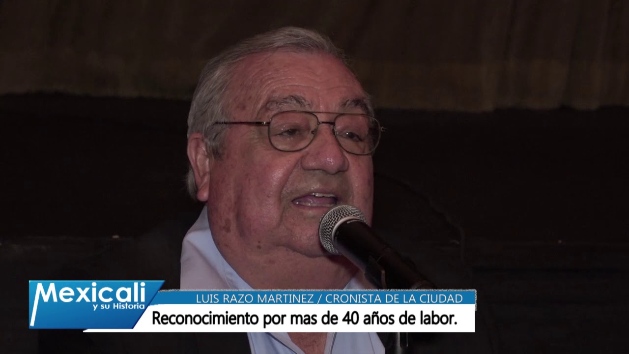 RECONOCIMIENTO LUIS RAZO 40 AÑOS DE TRAYECTORIA final - YouTube