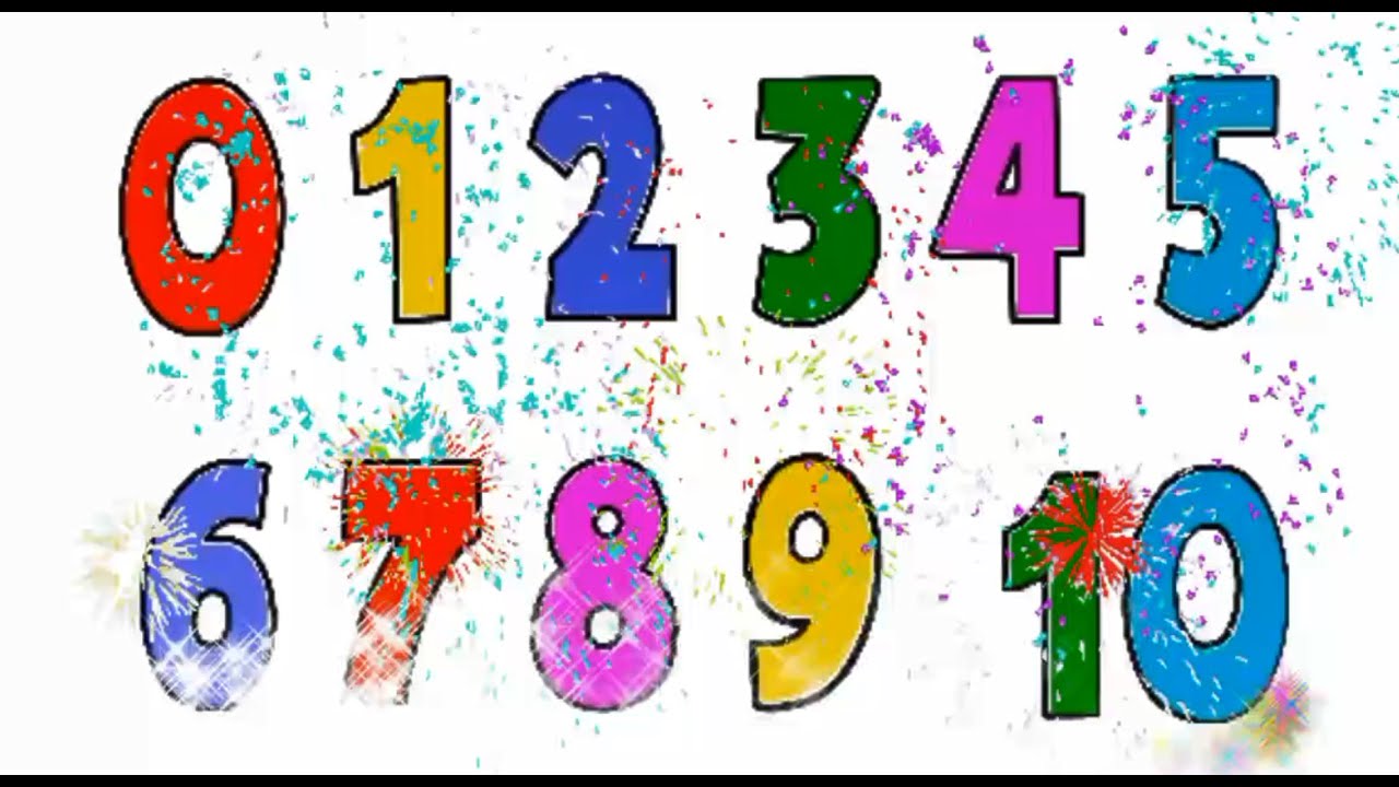Belajar Mengenal Angka 0 - 10 | Bagaimana Cara Menggambar dan Mewarnai ...