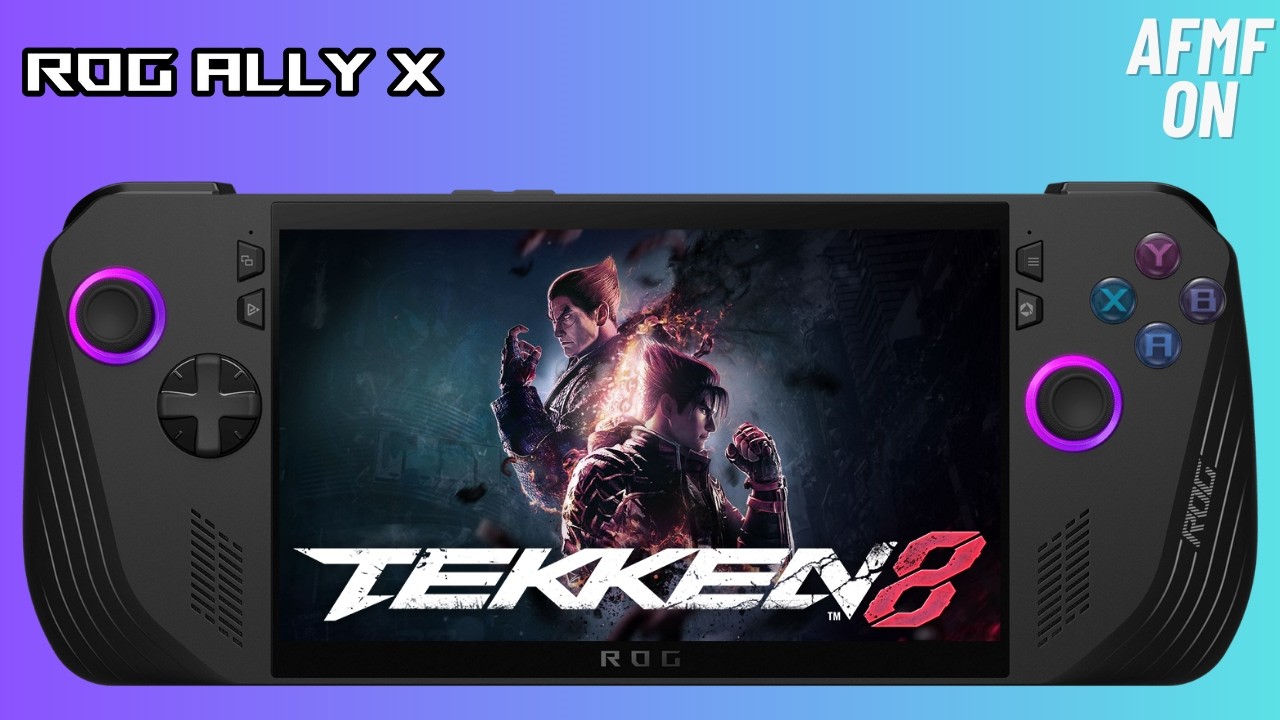 Asus Rog Ally X: Tekken 8 Gameplay All TDP/Battery Life Test / Medium ...