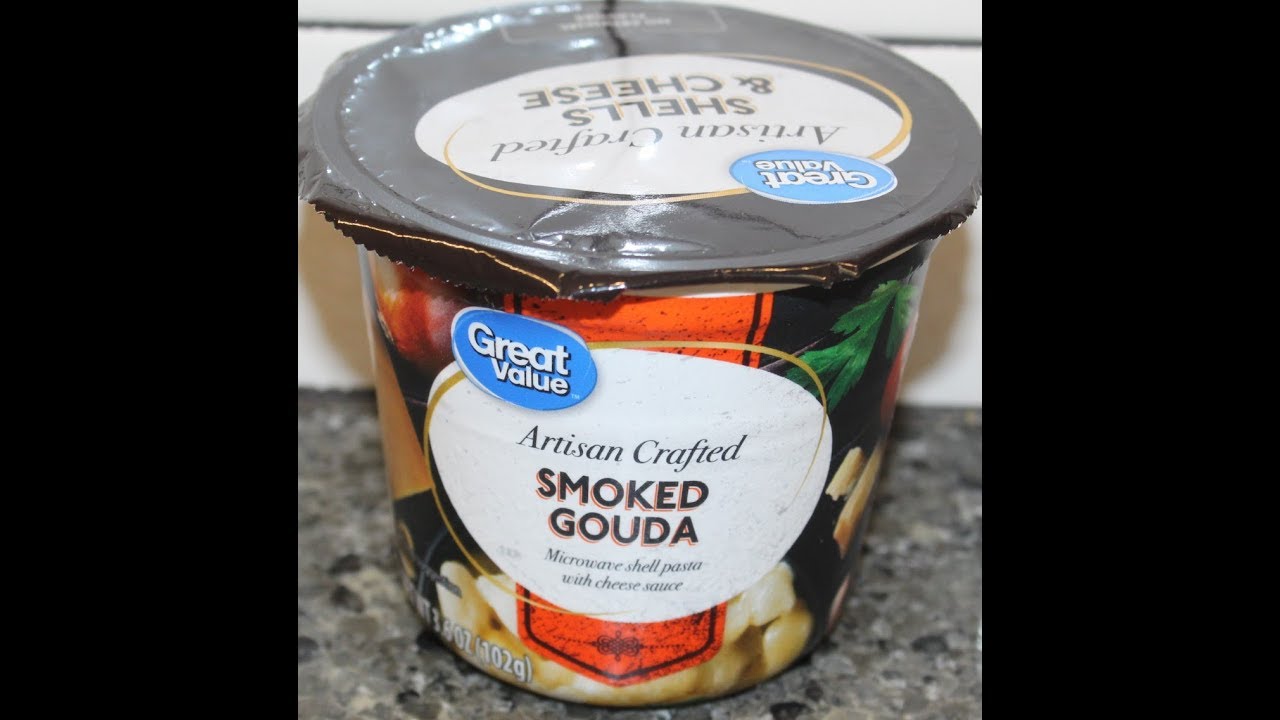 Great Value Artisan Crafted Shells & Cheese: Smoked Gouda Review - YouTube