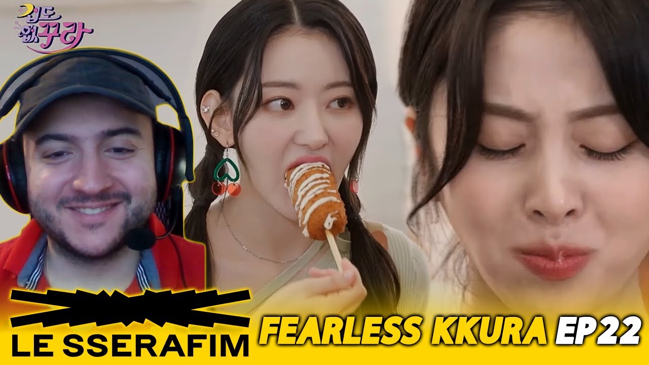 LE SSERAFIM Sakura & Yunjin cooking Kazuha's abs on Fearless Kkura EP ...