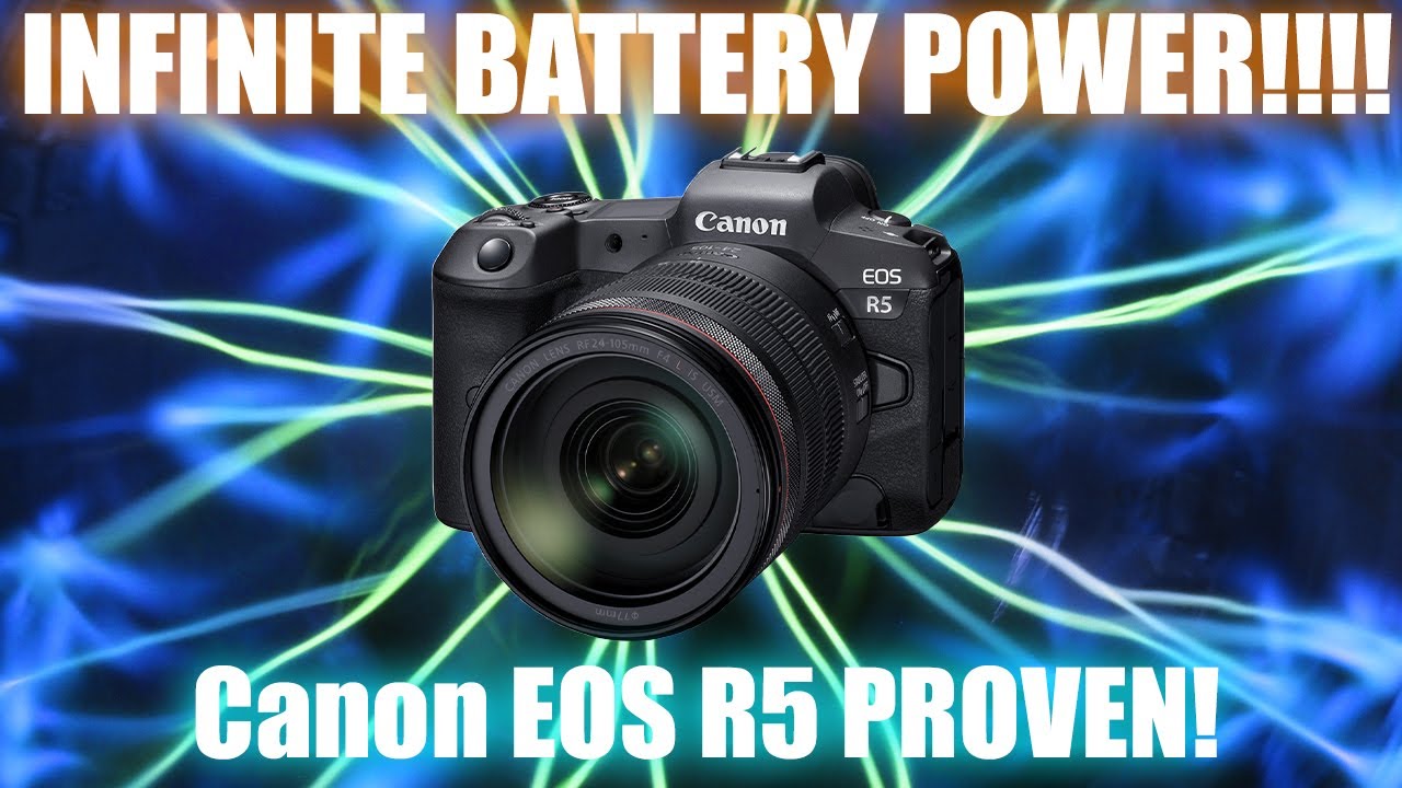Set Up for EOS R5C R5 R6 R Unlimited Battery Power proven or any camera ...