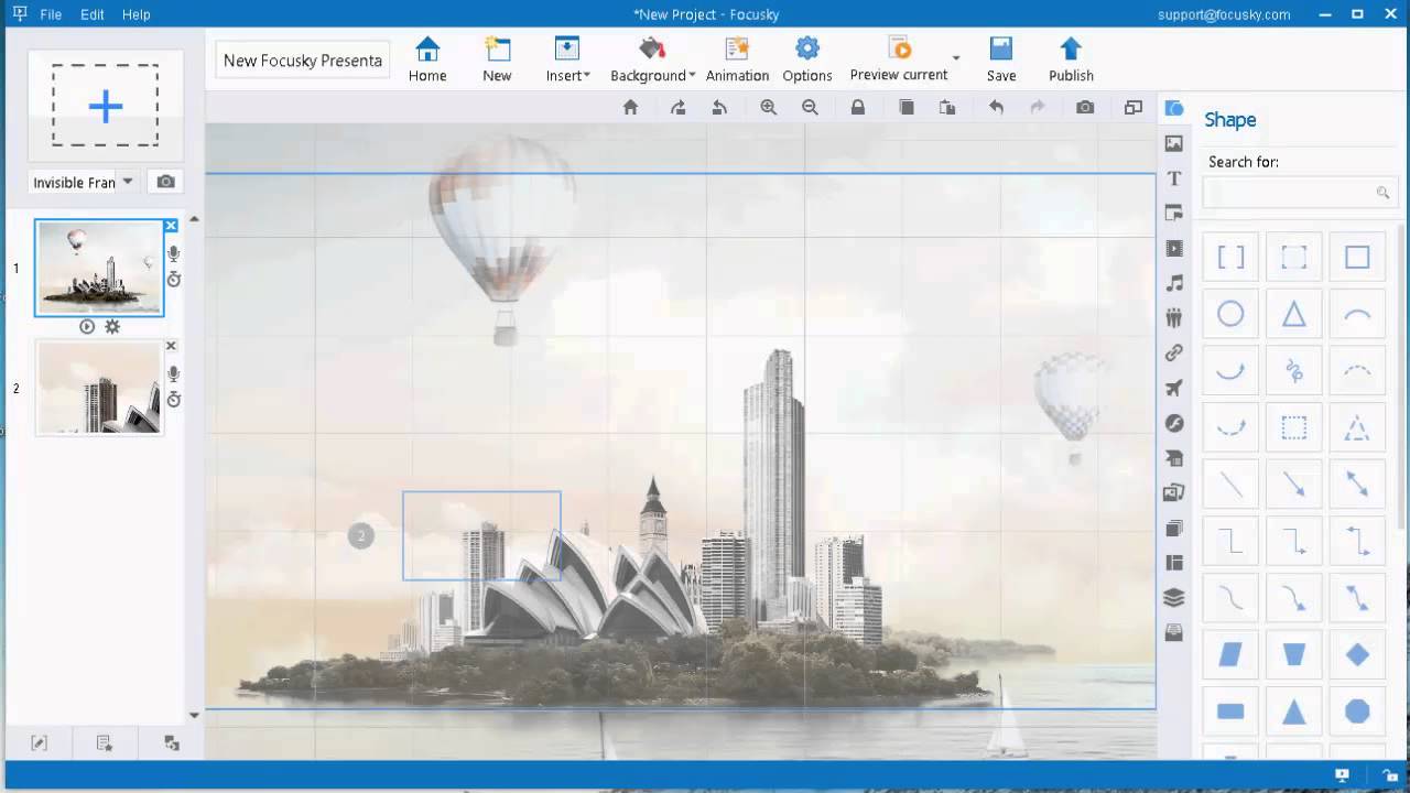 Focusky Tutorial: Save and Import 3D Background Templates - YouTube