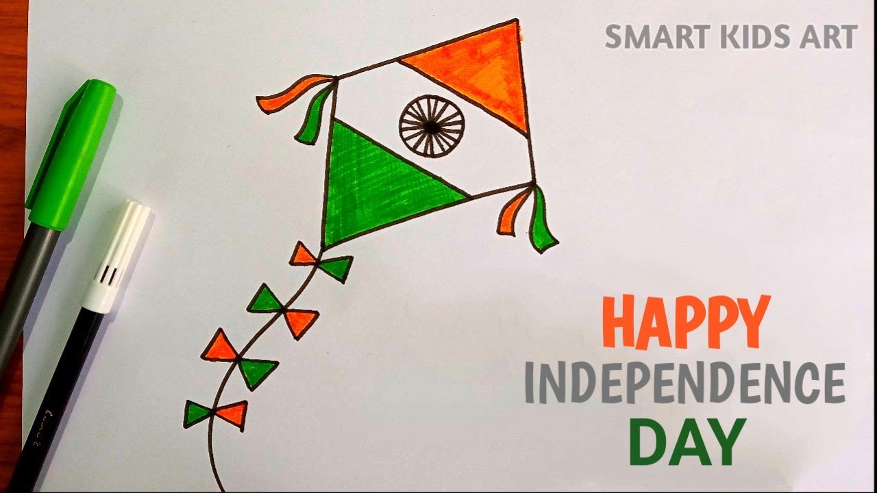 15 th August Special Drawing | Independence Day Drawing | Easy Drawing ...