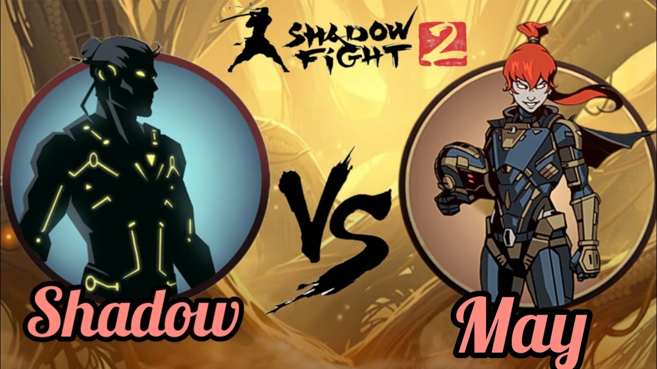Shadow Fight 2 | Shadow vs May | Love Fight . - YouTube
