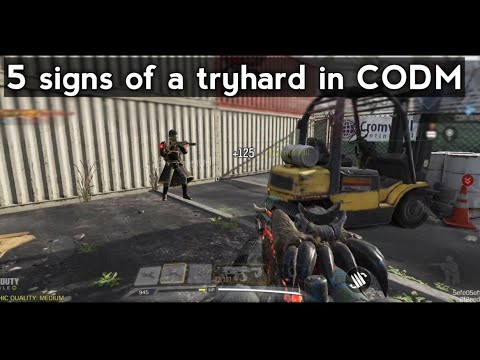 5 signs of a tryhard player in CODM - YouTube
