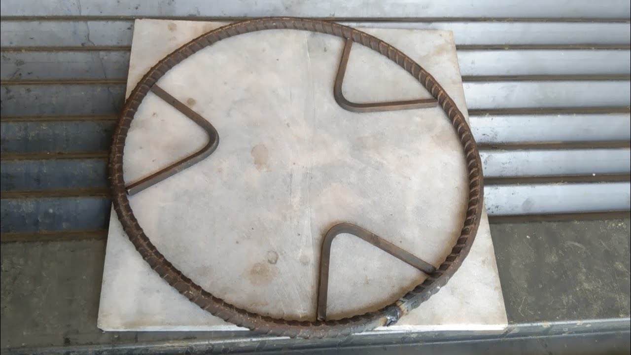 new and chulha design 4 super sariya gold ring how to welding - YouTube