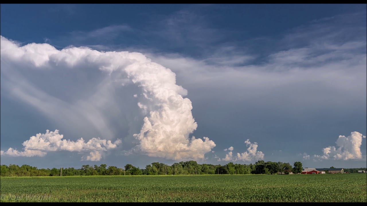 Building Thunderstorm Time Lapse (in 4k) 5/26/18 - YouTube