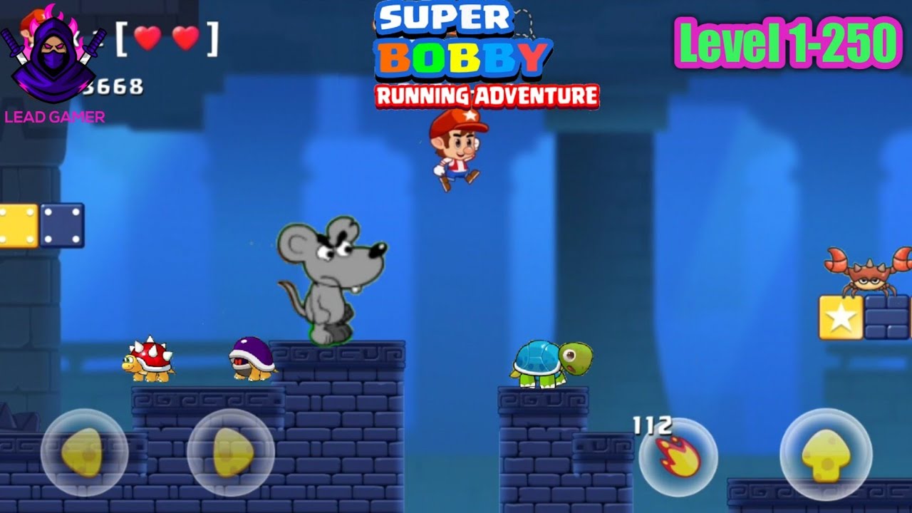 Super Bobby Bros Running Adventure Level 1-250 #games #gaming #gameplay ...