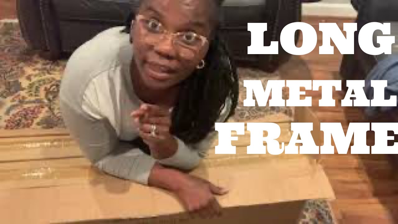 Unbelievable Long metal collapsing Frame / Unboxing and set up - YouTube