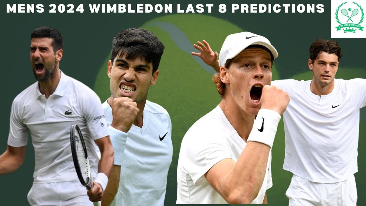 Men's Tennis | 2024 Wimbledon Quarter-Finals PREVIEW & PREDICTION ...