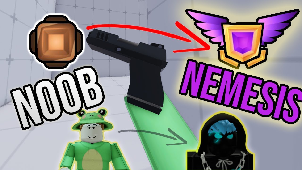 Noob to Nemesis.. PLATINUM 1 (Roblox Rivals) - YouTube