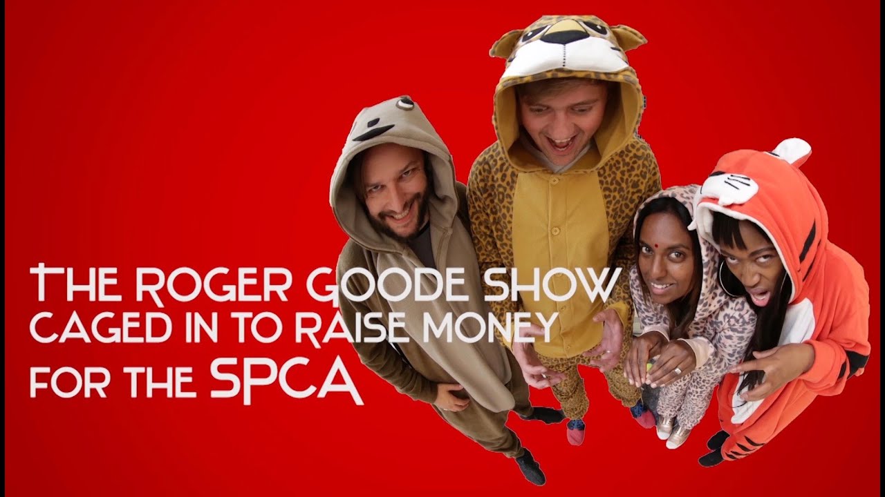 The Roger Goode Show in a Cage - Mandela Day Goes SPCA - YouTube