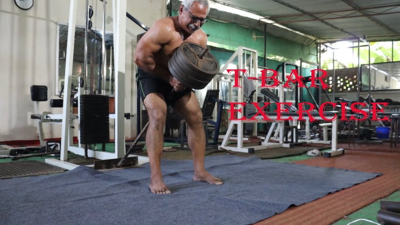 HOW CAN WE DO T-BAR EXERCISE BY JACKSON R GOMEZ - YouTube