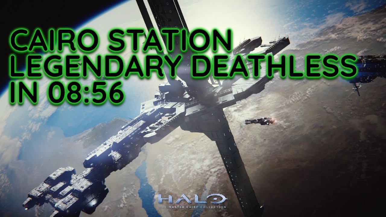 Halo 2 Legendary Deathless - Cairo Station - YouTube