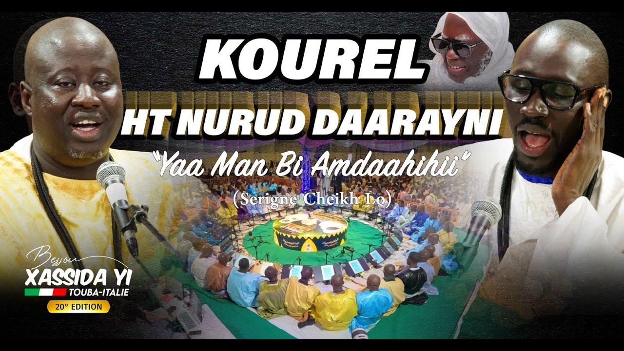 YAA MAN BI AMDAAHIHII Serigne Cheikh Lo kourel HT Nurud Daarayni Italie ...