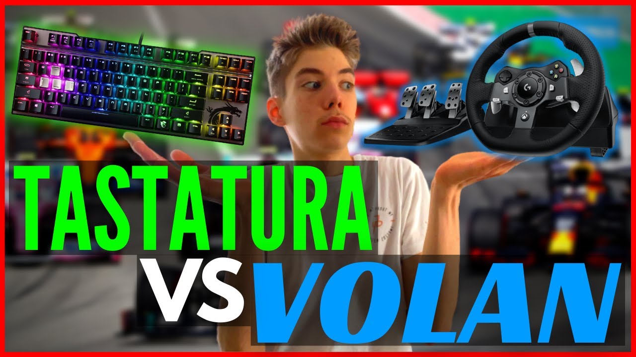 VOLAN vs TASTATURA! - Cine va CASTIGA??! - F1 2020 - YouTube
