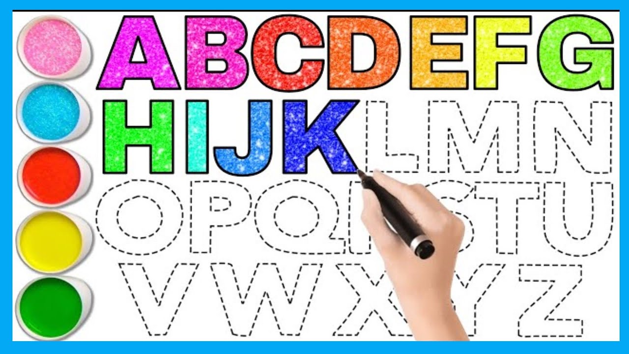 Learn Alphabet Train Song - 3D Animation Alphabet ABC Train song for ...