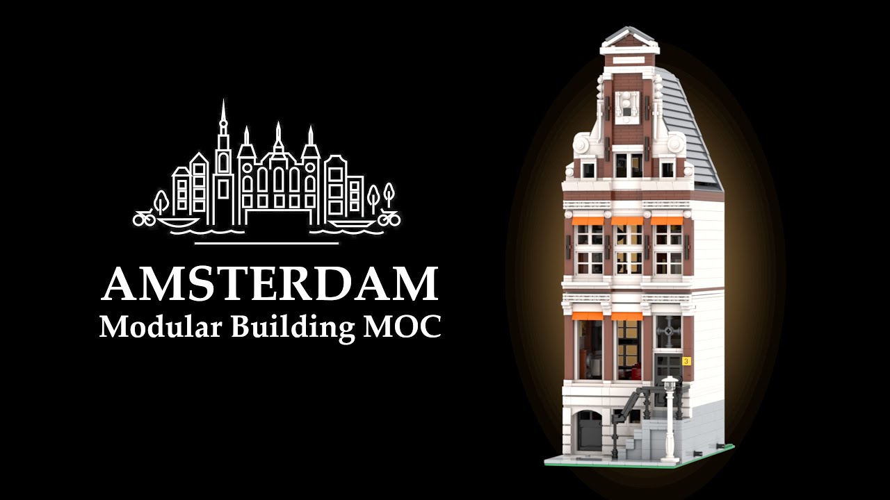 AMSTERDAM - Modular Building MOC - YouTube