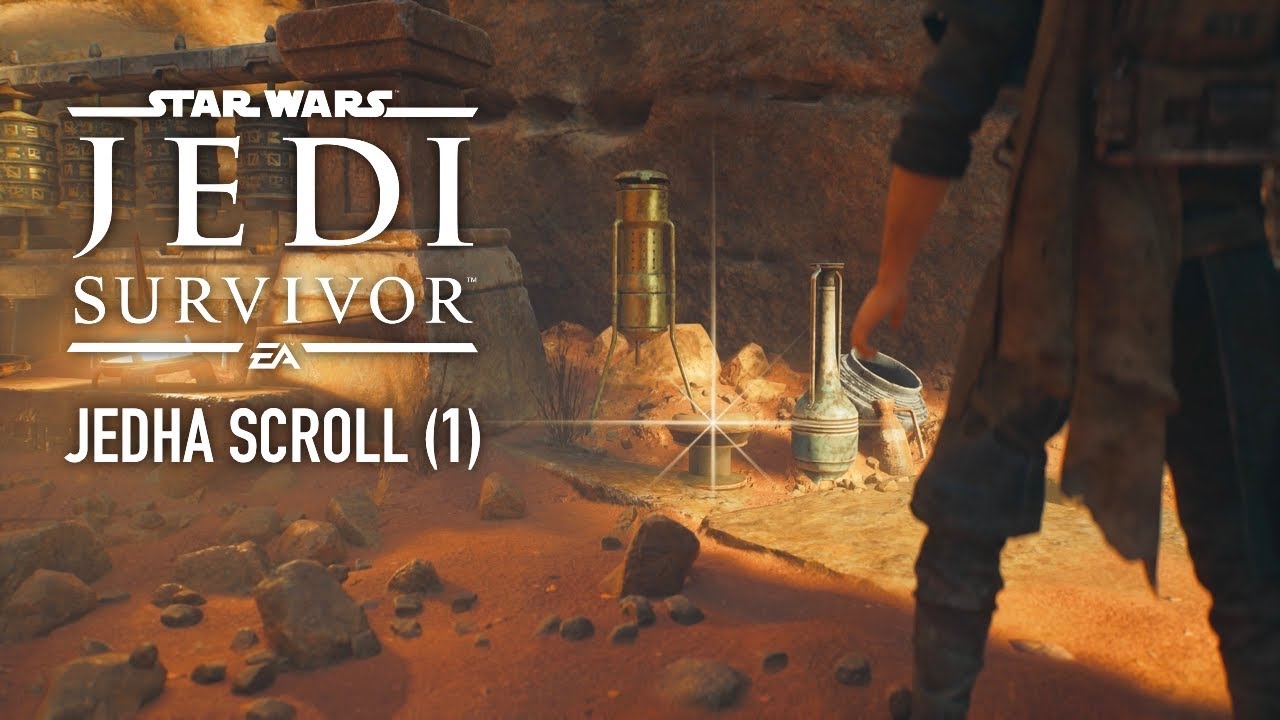 STAR WARS Jedi: Survivor - Jedha Scroll (1) - Treasure - YouTube