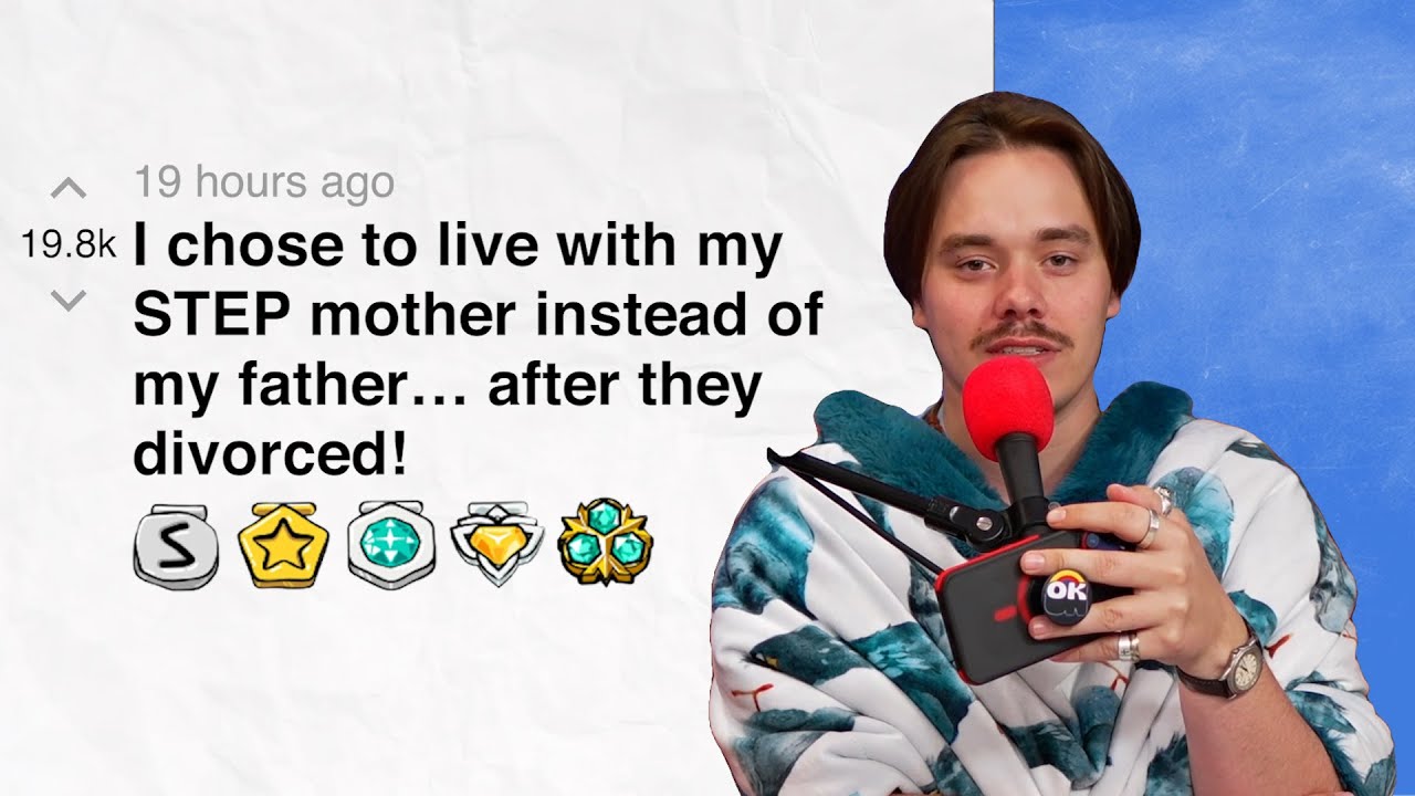 I chose to live with my STEP mother instead of my father… after they ...