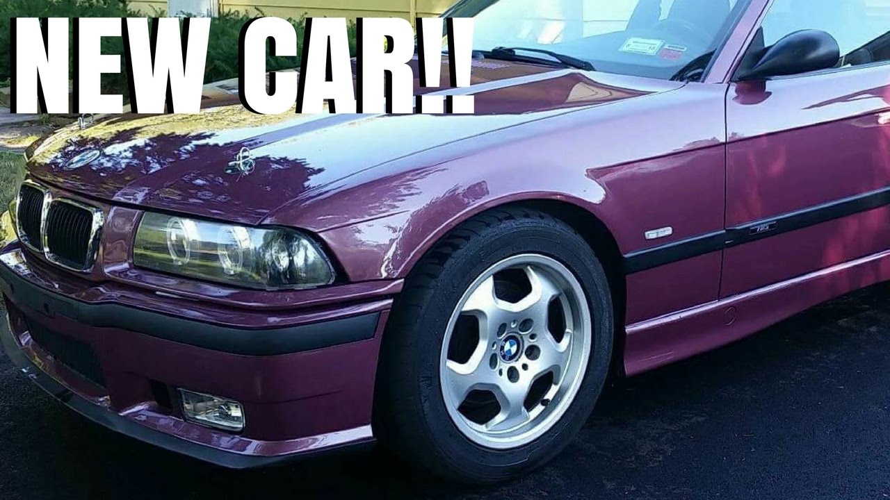 I Bought A Purple BMW E36 | MY NEW CAR!! - YouTube