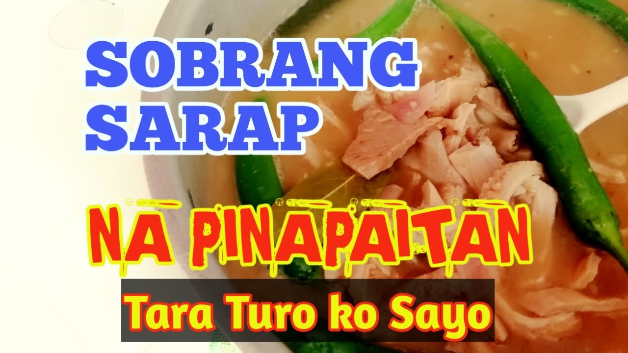 SUPER SARAP NA PINAPAITAN TARA STEP BY STEP TURO KO SAYO - YouTube