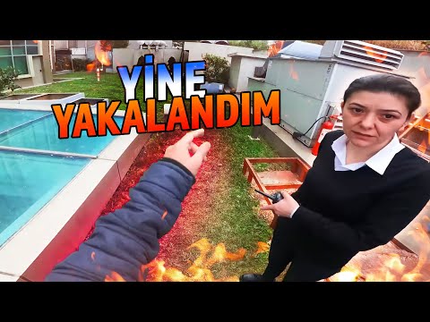 Öfkeli Kadın Güvenliğe Yakalandık
