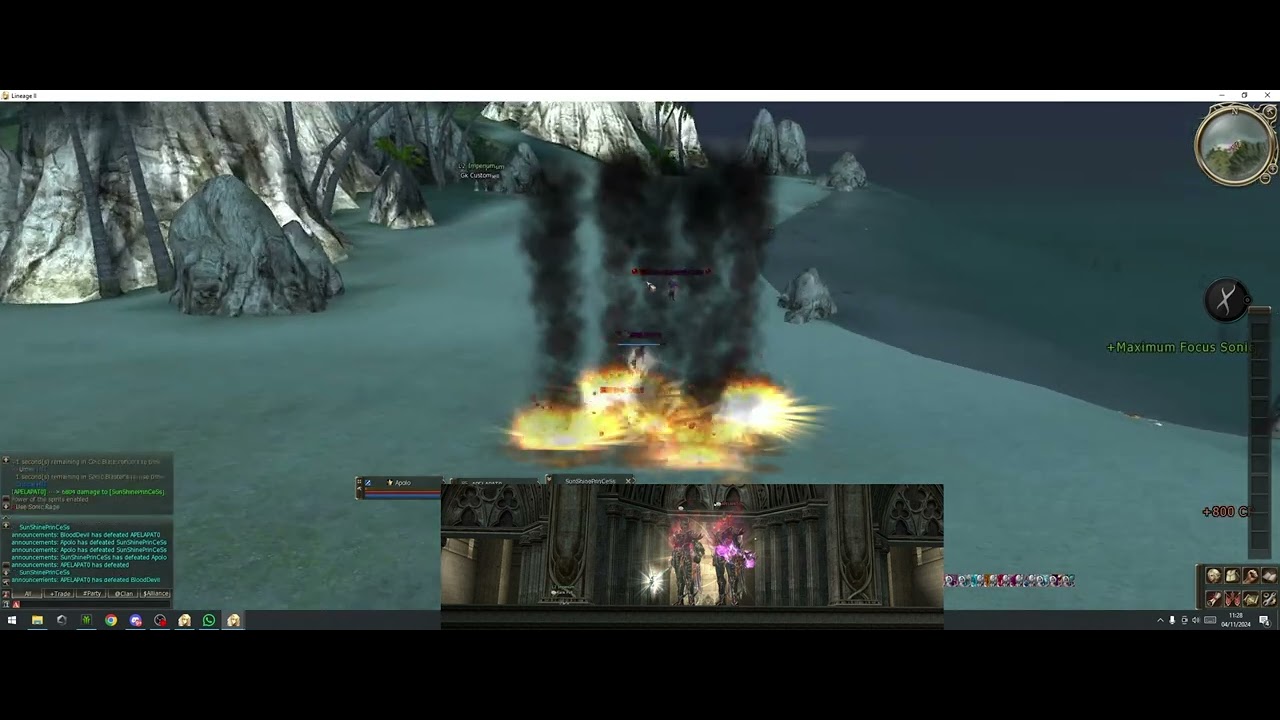 L2 IMPERIUM GRACIA FINAL ULTRA STATUS ( PVP ISLE DE DUELIST) - YouTube