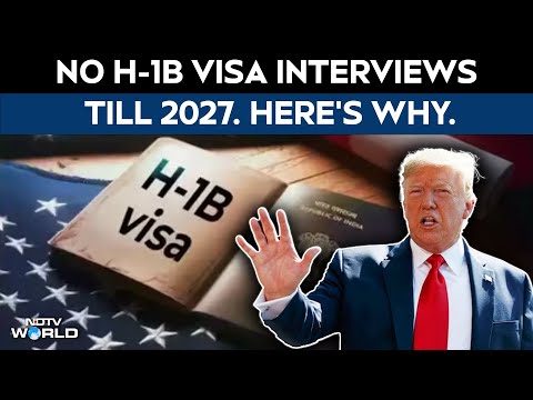 H1B Visa News | Explained: Why US Consulates In India Have Run Out Of H-1B Interview Dates Till 2027