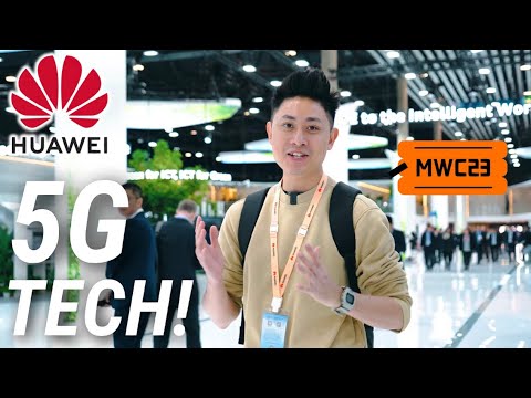 Huawei's MASSIVE Booth at MWC 2023! WHAT DID THEY SHOW? - YouTube