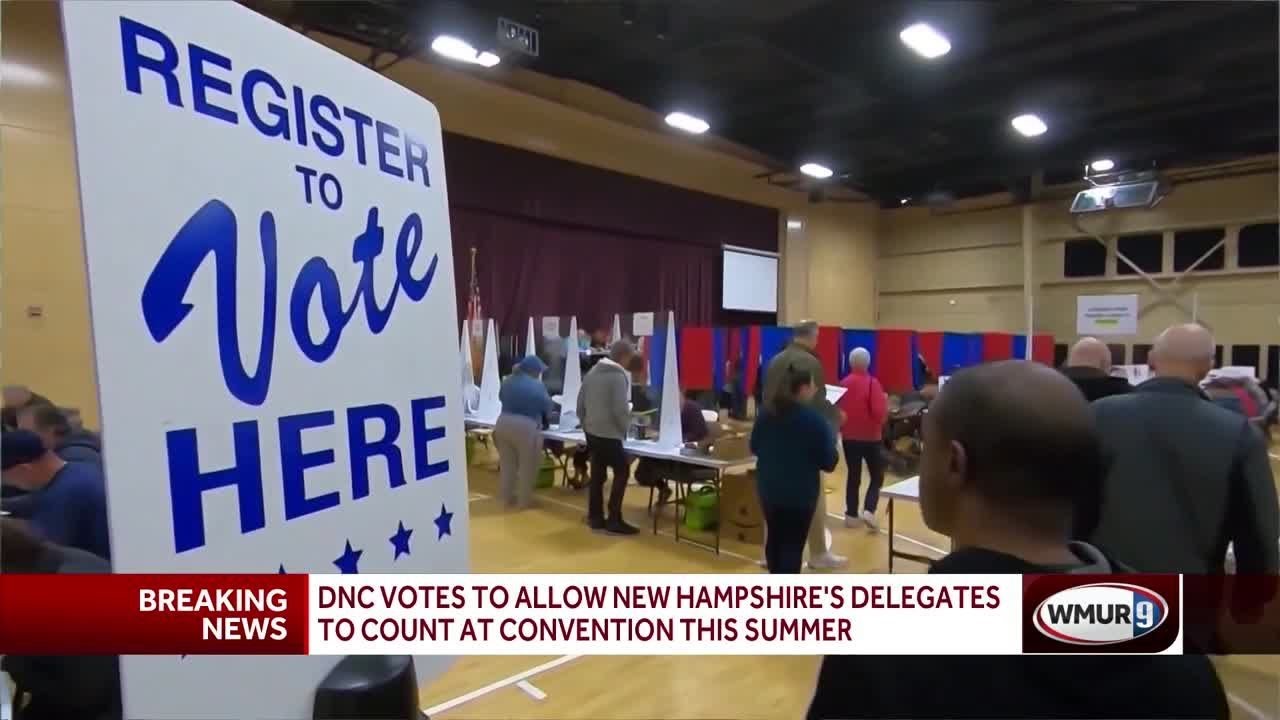 DNC committee votes to count New Hampshire's delegates at national ...