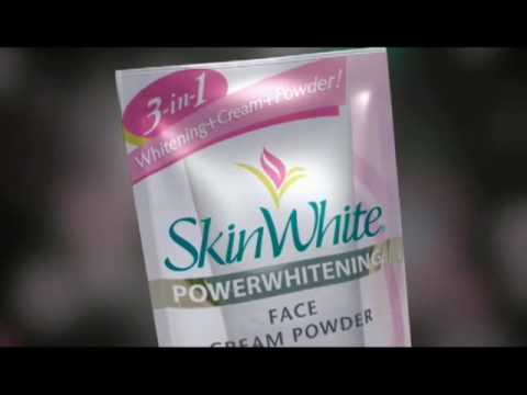 SkinWhite 3-in-1 Face Cream Powder TVC - YouTube