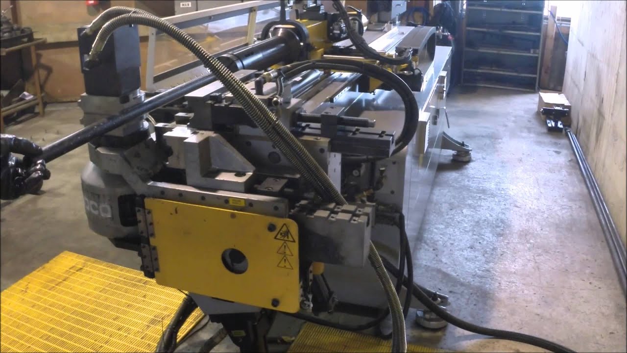 Hotter Engineering SOCO SB63 Pipe Bender - YouTube