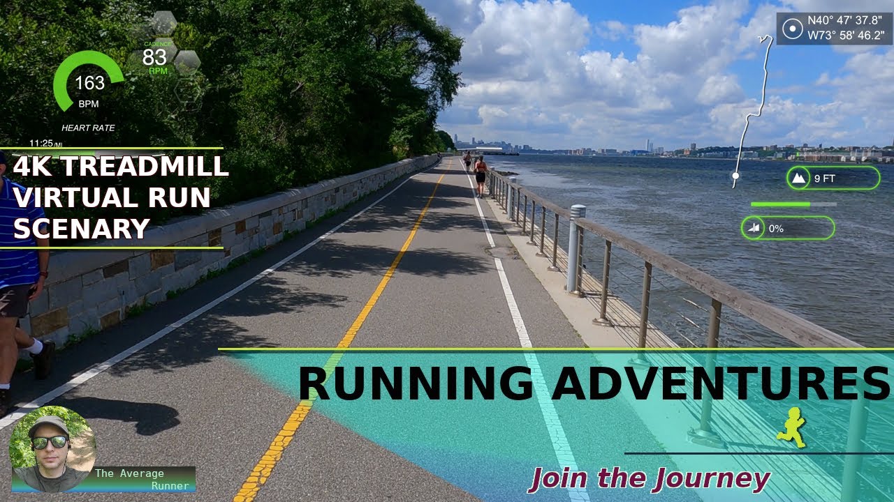 East Side to West Side of Manhattan | Marathon Long Run Training | 4K ...