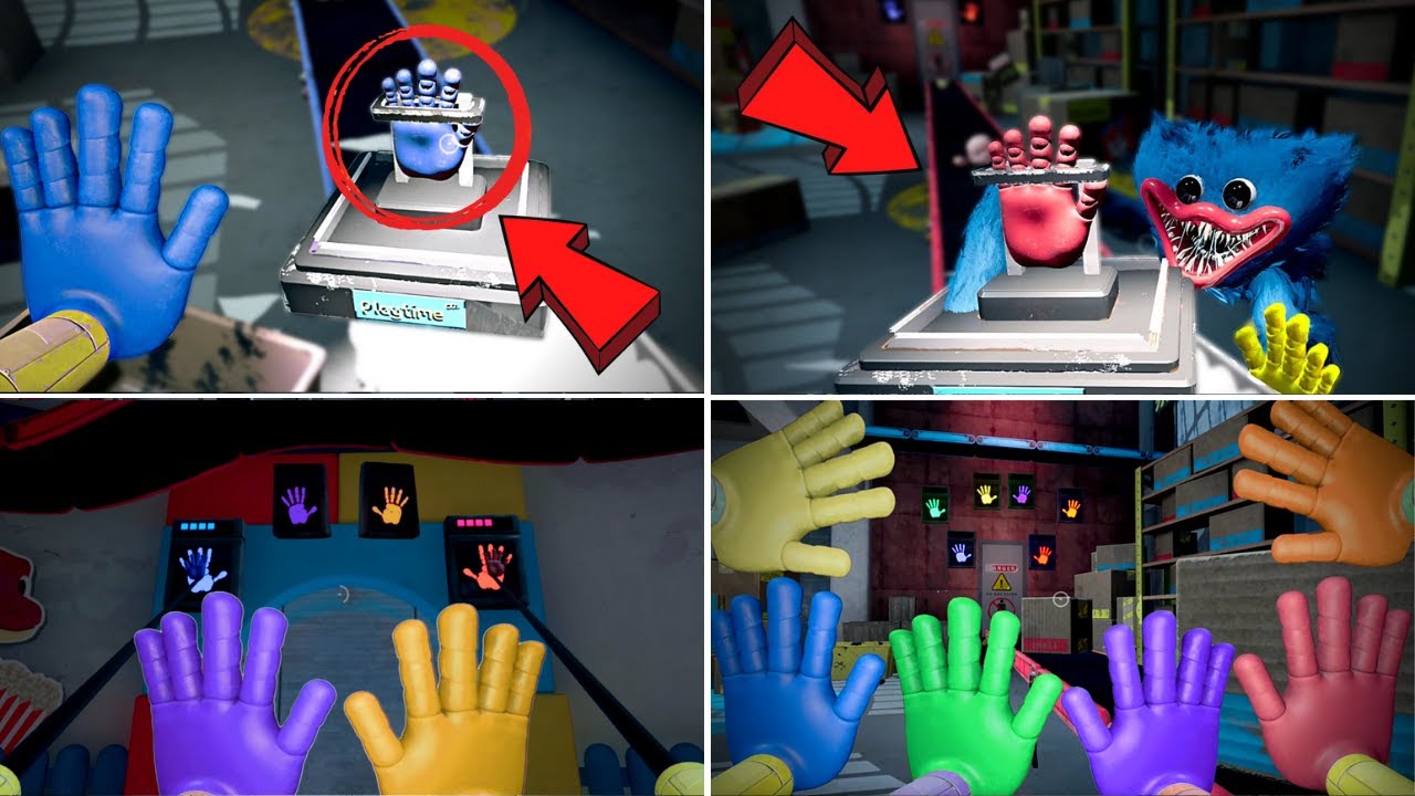 Best of Finding All Secret Hands Compilation [Poppy Playtime] - YouTube