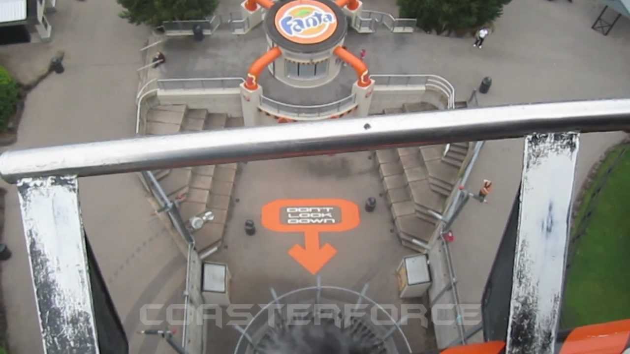 Oblivion Front Row Seat on-ride HD POV Alton Towers - YouTube